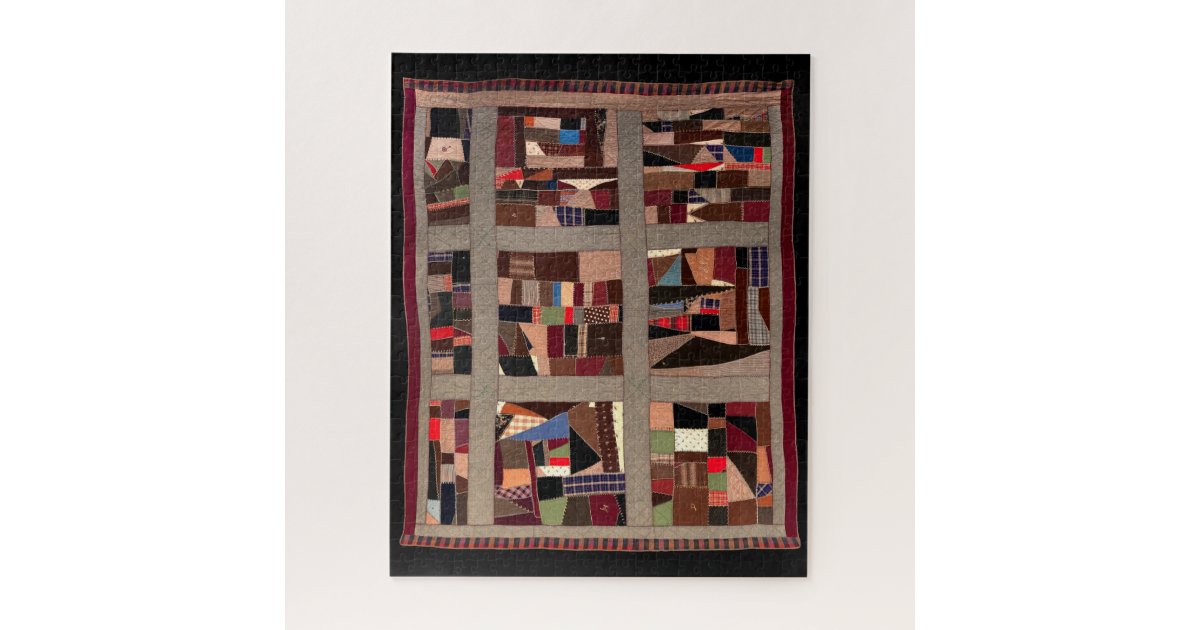 Crazy Quilt Jigsaw Puzzle | Zazzle