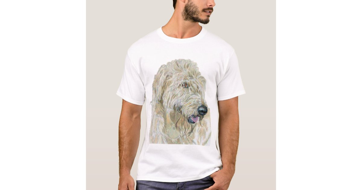 Cream Labradoodle T-shirt | Zazzle