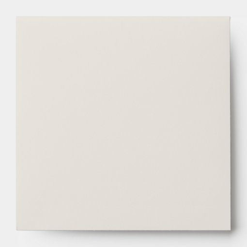 Cream Sand Color with Return Address Envelope | Zazzle