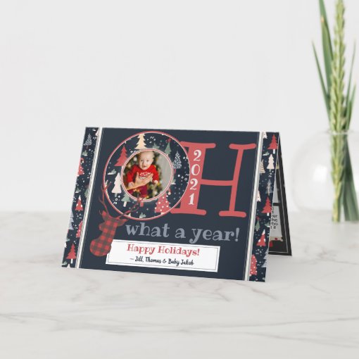 Create A 2021 Funny Pandemic Bingo Photo Christmas Holiday Card | Zazzle
