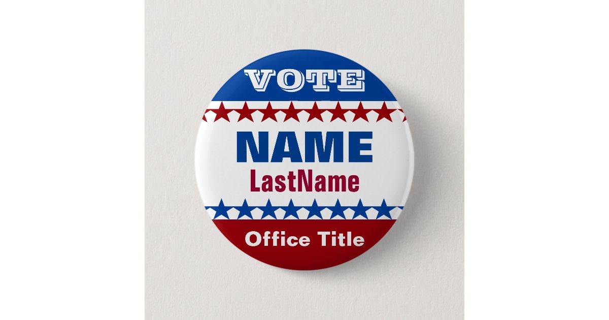 Create a Campaign Button | Zazzle