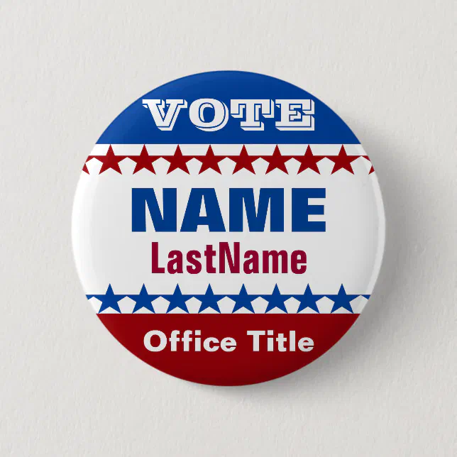 Create a Campaign Button | Zazzle