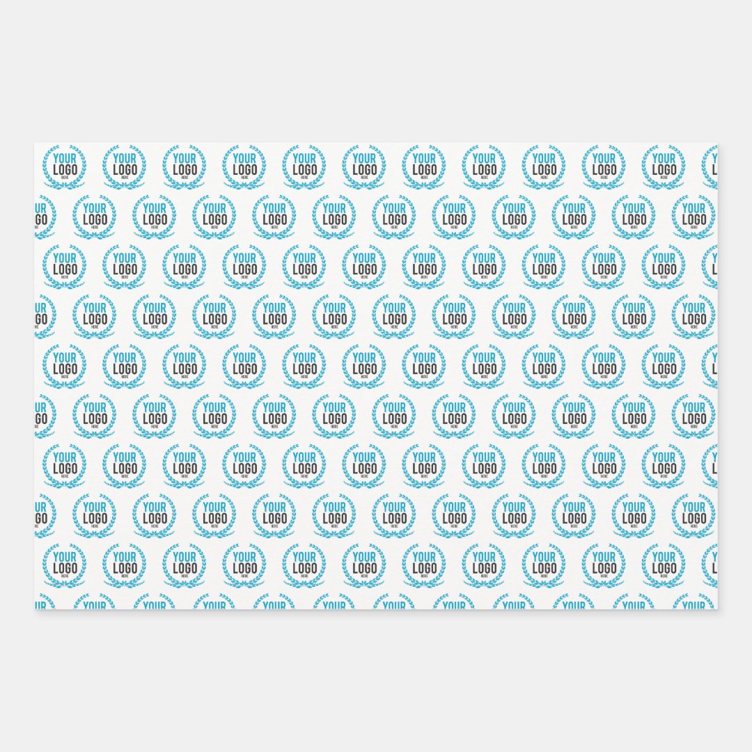 Create a Custom Logo | Wrapping Paper Sheets | Zazzle