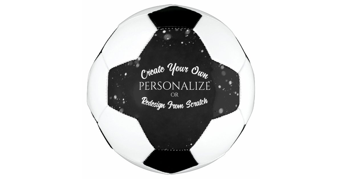 Create a Custom Personalized Soccer Ball | Zazzle