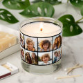 Create a Custom Photo Collage with 18 Photos Scented Candle | Zazzle