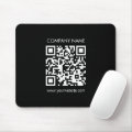 Create a QR code instantly Modern simple design Mouse Pad | Zazzle