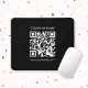 Create a QR code instantly Modern simple design Mouse Pad | Zazzle
