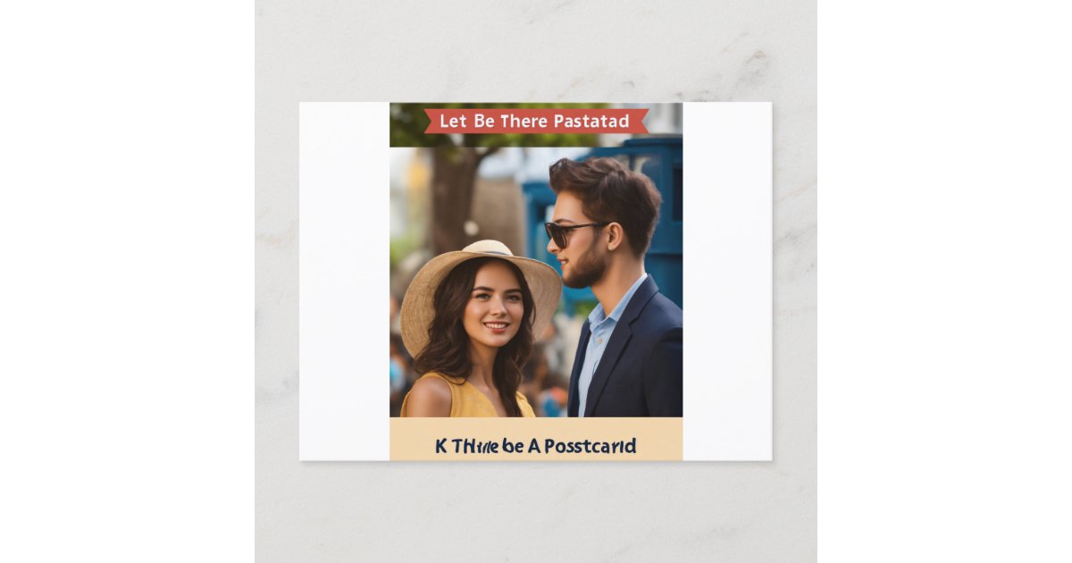 create a round, realistic 4K photo avatar for the Postcard | Zazzle