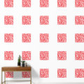 Create a Scannable Red (editable) QR code Wallpaper | Zazzle