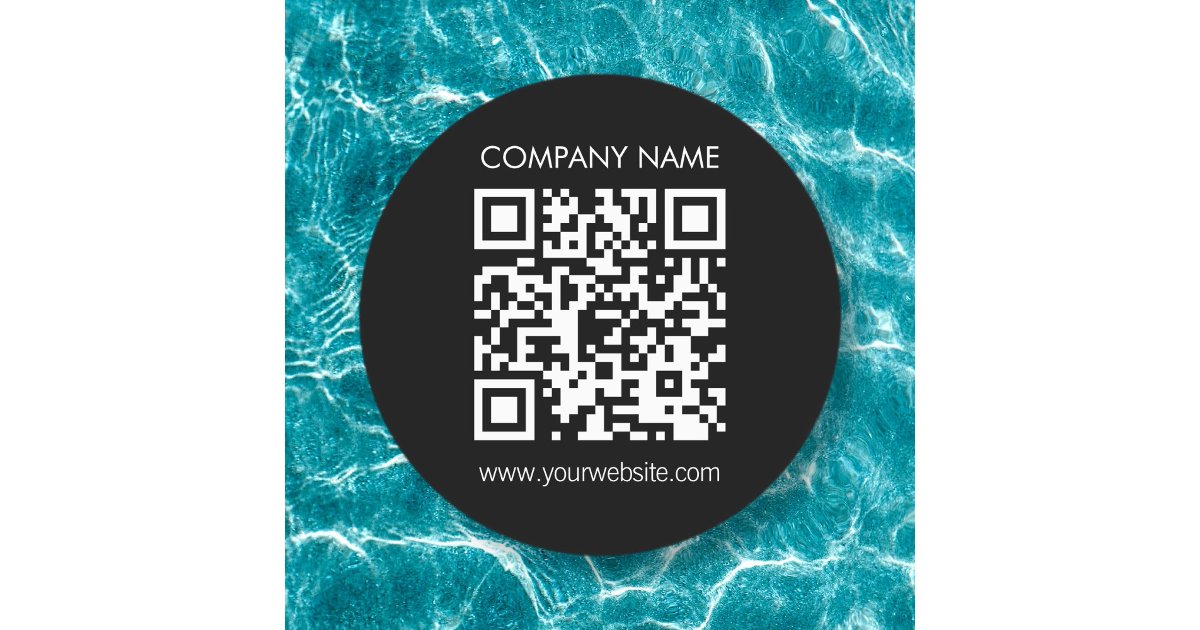 Create a waterproof QR code instantly Labels | Zazzle