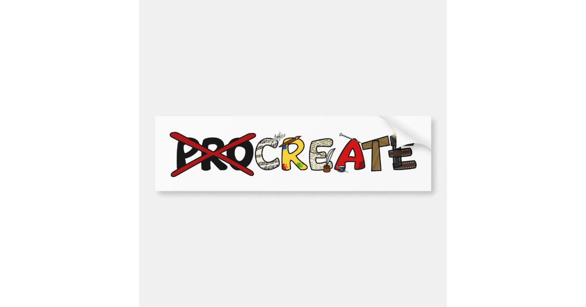 Create Bumper Sticker | Zazzle