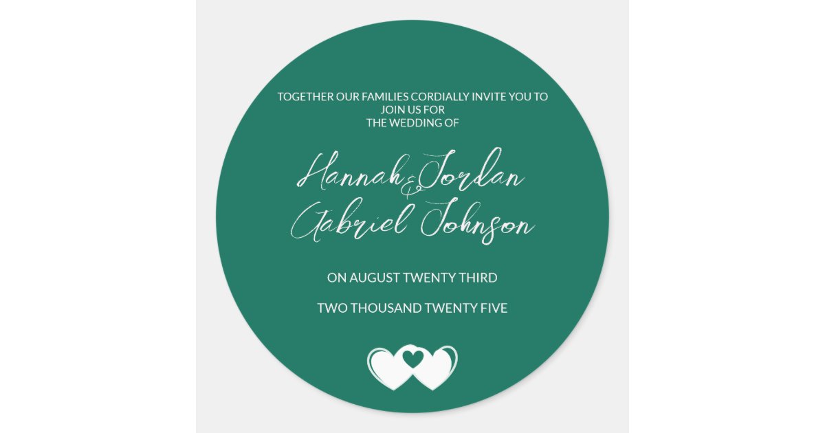 Create Custom Emerald Green Sticker | Zazzle