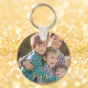 Create Custom Personalized Photo and Text Keyring | Zazzle