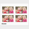 Create Custom Personalized Photo Stickers Sheet | Zazzle
