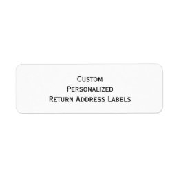 Blank Shipping, Address, & Return Address Labels | Zazzle