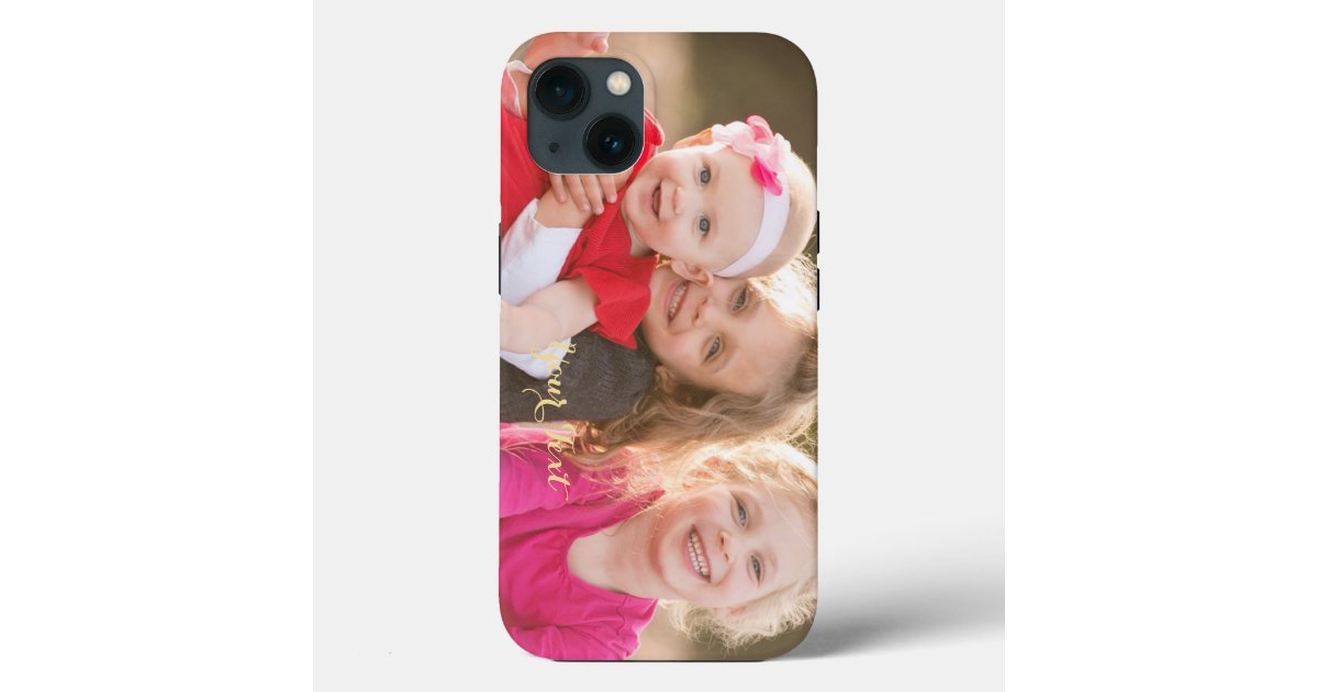 Create Custom Photo Text Tough Protective Apple Case-Mate iPhone Case ...