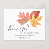 Create Fall Thank You Cards - Business Clients | Zazzle
