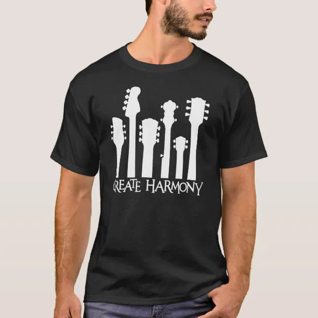 CREATE HARMONY T-Shirt | Zazzle