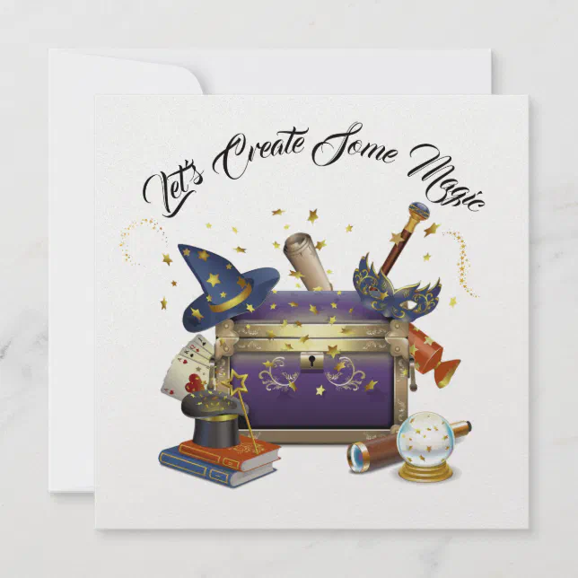Create Magic Invitation | Zazzle