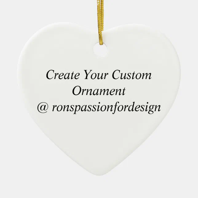 Create Your Custom Ornament | Zazzle