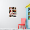 Create Your Own 12 Square Photo Collage Poster | Zazzle