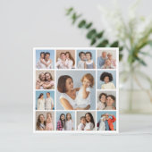Create Your Own 13 Photo Collage Greeting Card | Zazzle