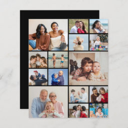 Create Your Own 15 Photo Collage Paper Sheet/Flyer | Zazzle