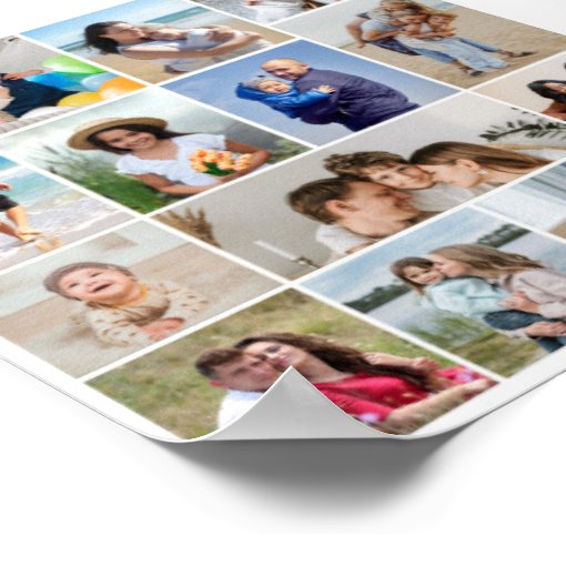 Create Your Own 15 Photo Collage Poster | Zazzle