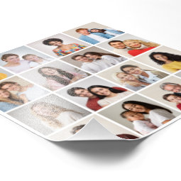 Create Your Own 16 Photo Collage Photo Enlargement | Zazzle