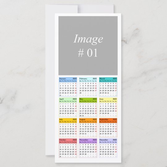 Create Your Own 2023 Calendar Flat Card Zazzle