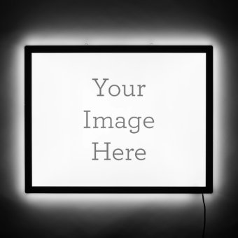 Create Your Own 23" x 18" Illuminated SIgn | Zazzle