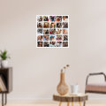 Create Your Own 25 Square Photo Collage Poster | Zazzle