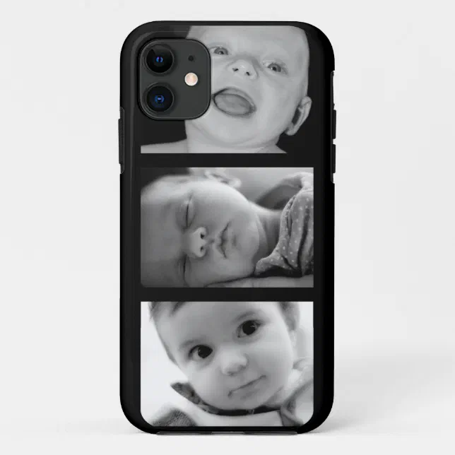 Create-Your-Own 3 Photo Upload iPhone 5 Case | Zazzle