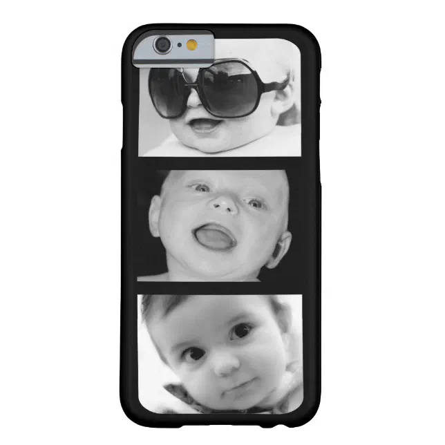 Create-Your-Own 3 Photo Upload iPhone 6 Slim Case | Zazzle