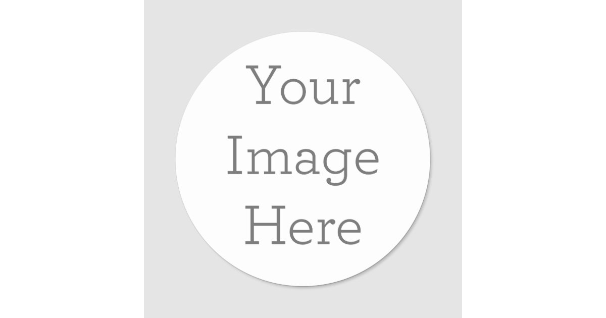 Create Your Own 3" Round Classic Name Tag | Zazzle