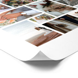 Create Your Own 46 Photo Collage Poster | Zazzle