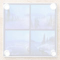 Create Your Own 4 Photo Square Glass Coaster | Zazzle
