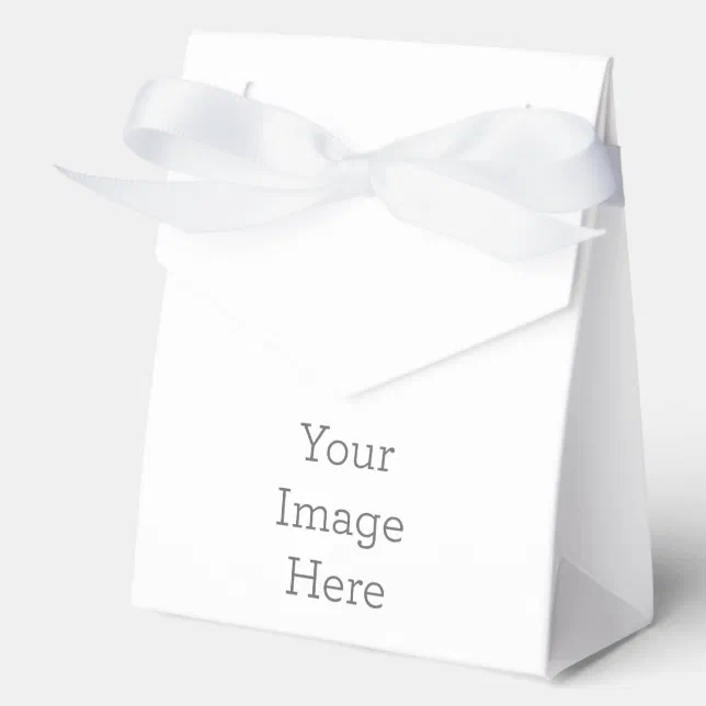 Create Your Own 4x2x5 Tent Favor Box | Zazzle