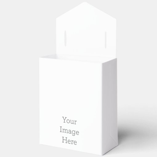 Create Your Own 4x2x5 Tent Favor Box | Zazzle
