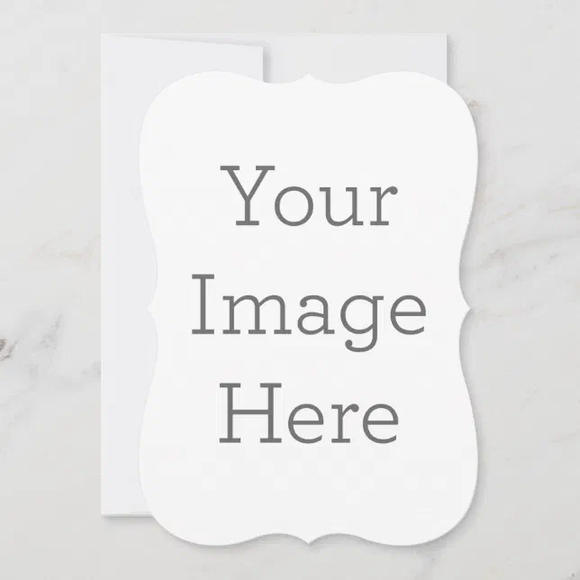 Create Your Own 5" x 7" Bracket Invitation | Zazzle