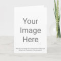 Create Your Own 5" x 7" Folded Greeting Card | Zazzle