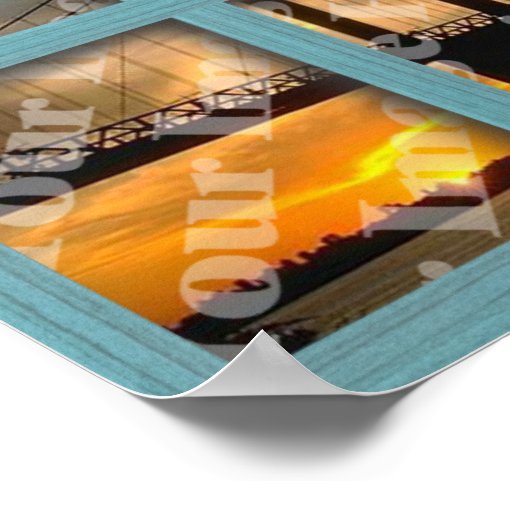 Create Your Own 6 Pane Green Wood Window Frame Poster | Zazzle