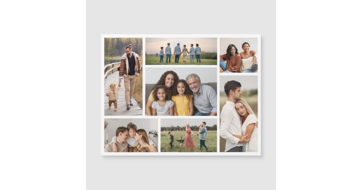 Create Your Own 7 Photo Collage | Zazzle