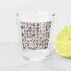 Create Your Own 80 Photo Collage Shot Glass | Zazzle