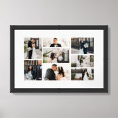 Create Your Own 8 Photo Collage Framed Art | Zazzle