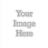 Create Your Own 8''x8'' Glossy Transparent Sticker | Zazzle