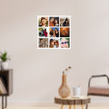 Create Your Own 9 Square Photo Collage Poster | Zazzle