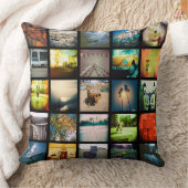 Create your own a unique and original instagram throw pillow | Zazzle