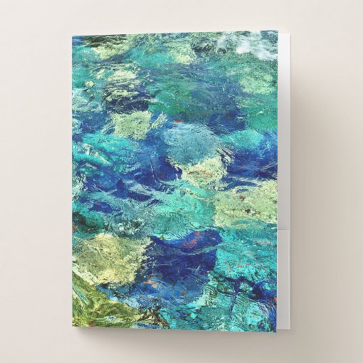 Create Your Own Abstract Art Pocket Folder | Zazzle