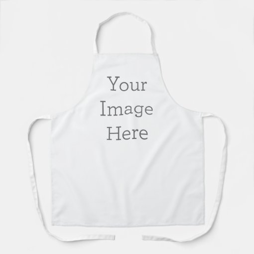Create Your Own All-Over Print Apron, Medium Apron | Zazzle